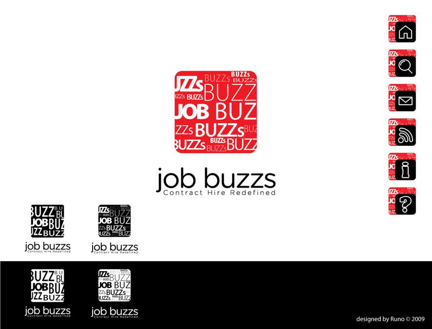 Logo for A Job Portal with A Lot of Buzz | Logo design contest
