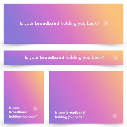 Designs | We need a standout banner ad for a modern broadband switching ... Designs | We need a standout banner ad for a modern broadband switching ...