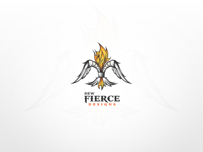 SEW FIERCE DESIGNS needs an eye catching FIERCE logo | Logo design contest