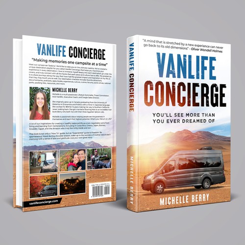 Designs | Vanlife Concierge Book Cover Contest | Book cover contest