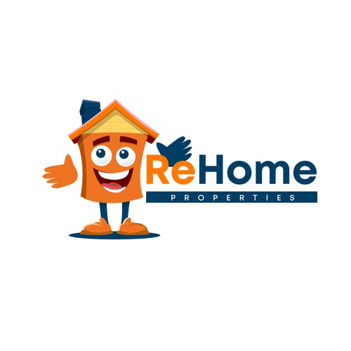 Designs | ReHome Properties | Logo design contest