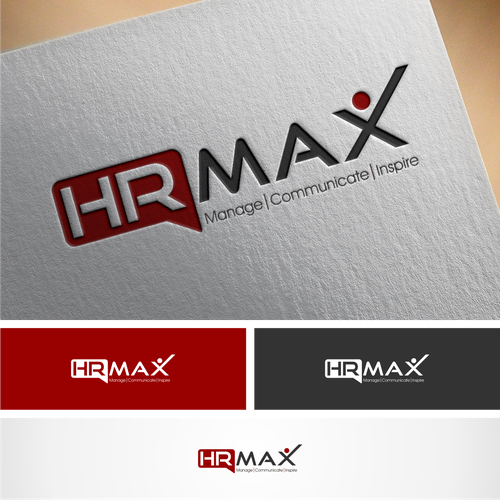 Create an innovative logo for HRMAX. An established software company ...