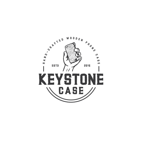 Hand-crafted wooden phone case company needs a new logo. | Logo design ...