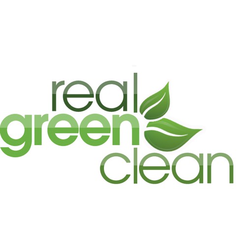 Logo for RealGreenClean Natural Cleaning Products | Logo design contest