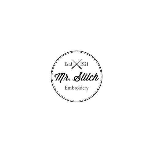 Mr. Stitch Embroidery Logo | Logo design contest
