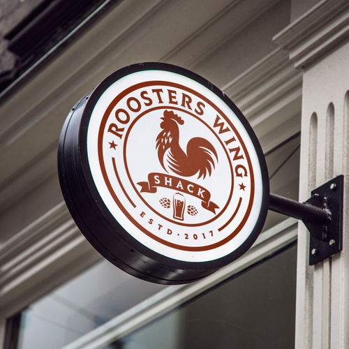 Designs | Design a logo for "Roosters Wing Shack" | Logo & brand ...