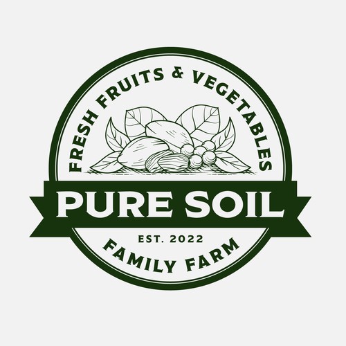Designs | Design a vintage logo for a family farm produce to jar ...