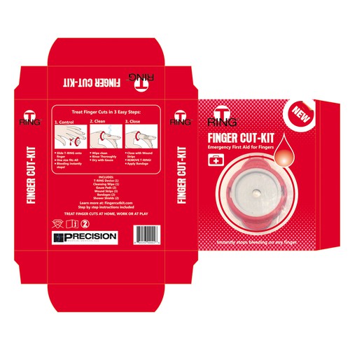 GUARANTEED CONTEST FOR BEST NEW T-RING FINGER CUT KIT PACKAGE DESIGN ...