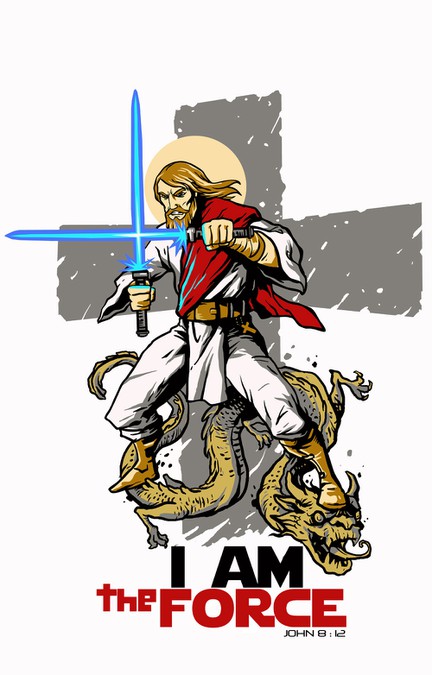 Jedi Jesus t-shirt | T-shirt contest