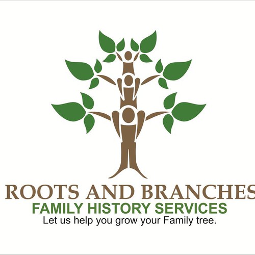 Help Roots And Branches Family History Services with a new logo | Logo ...