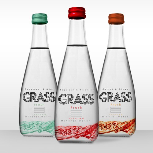 INFUSED WATER BRAND needs a COOL BOTTLE PRINT | Product label contest