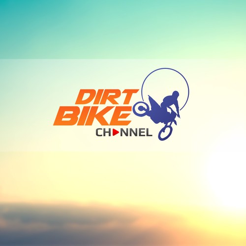Create a logo for Dirt Bike Channel, one of the fastest growing ...