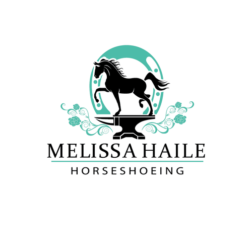 Designs | Horseshoeing logo for female farrier | Logo design contest