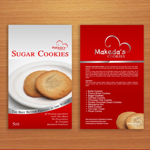 Packaging Design for Cookies Products | Product packaging contest