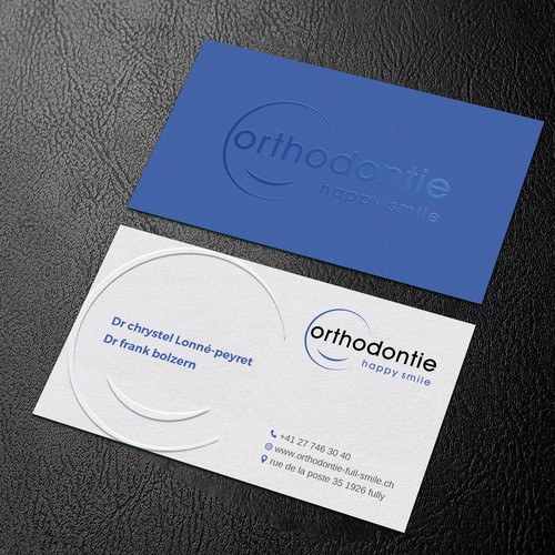 Designs | carte de visite ortho | Business card contest