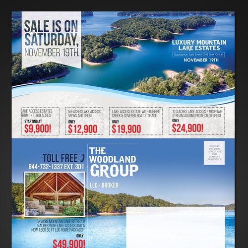 *Guaranteed Prize* Lake Liquidation Sale Flyer | Postcard, flyer or ...