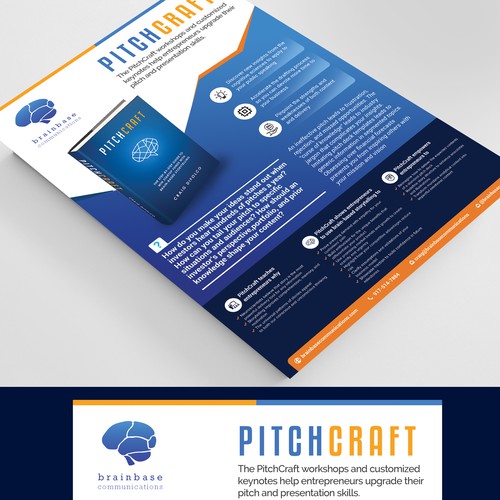 Design a One-Pager for a Startup Pitch Workshop | Postcard, flyer or ...
