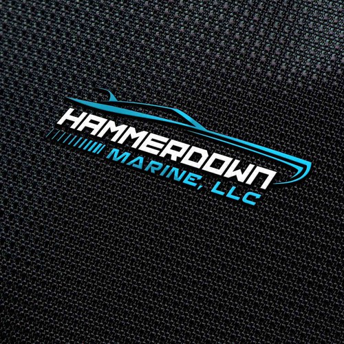 Hammer Down Marine - Performance Boats | Logo design contest