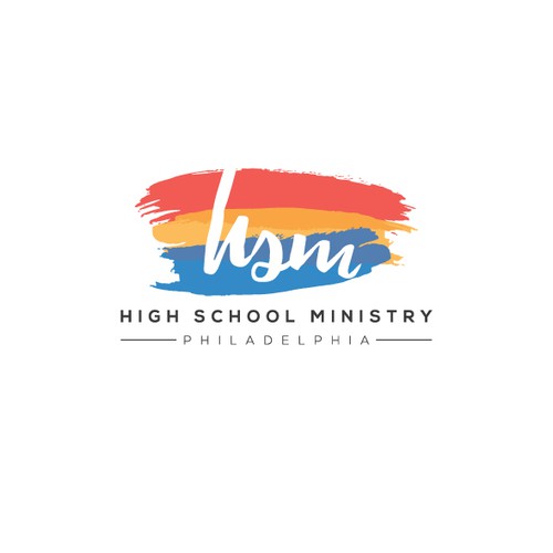 Create a youth ministry logo for a thriving high school ministry ...