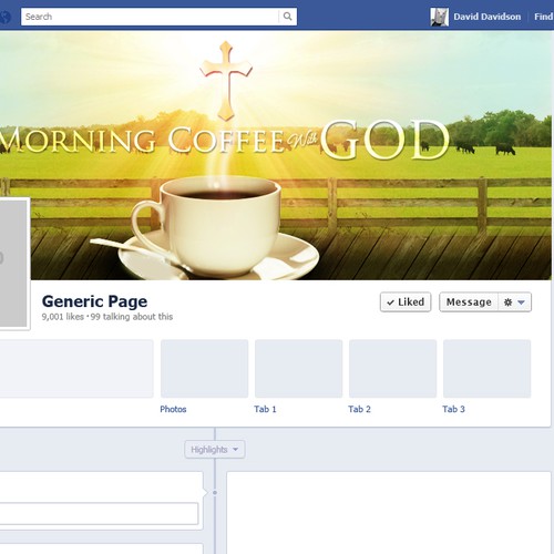 Morning Coffee With God | Social media page contest