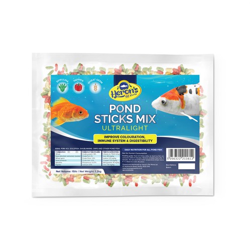 Designs | Design a label for premium pond sticks | Product label contest