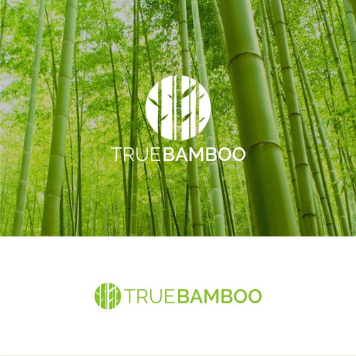 Create a captivating logo for our new line of bamboo products called ...