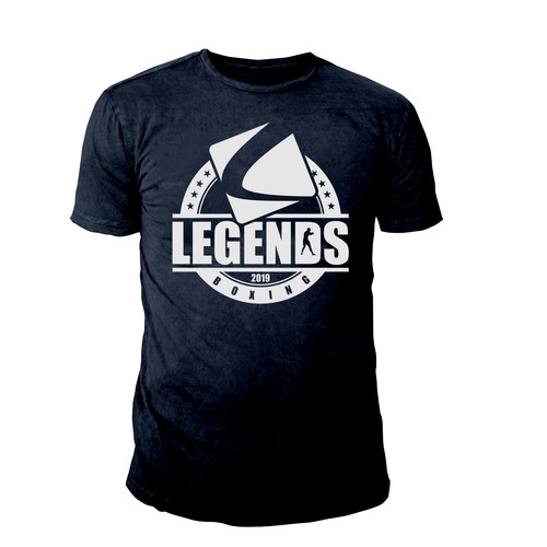 Legends Boxing T-Shirt Designs Q2 2019 | T-shirt contest