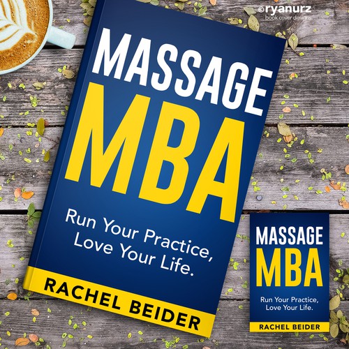 Designs | Book cover for a business book about massage therapy. | Book ...