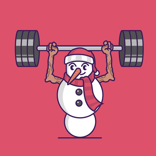 CrossFit Snowman!! | Character or mascot contest