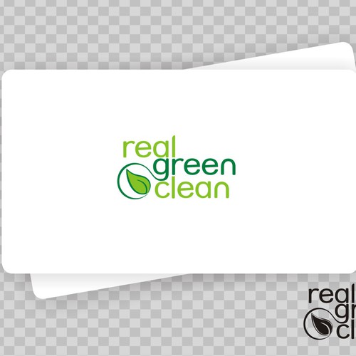Logo for RealGreenClean Natural Cleaning Products | Logo design contest