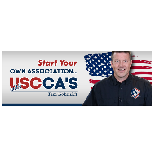 1900 x 700 Product Banner For Start Your Own Association... with USCCA's Tim Schmidt | Banner ad ...