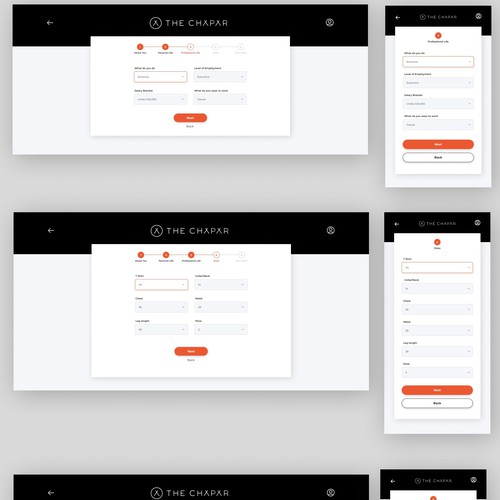 Designs | Design Our Client Onboarding Questionnaire | Landing page ...