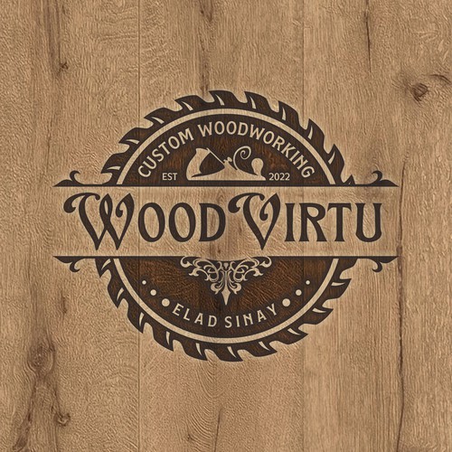 Designs | design a custom modern woodworking logo | Logo design contest