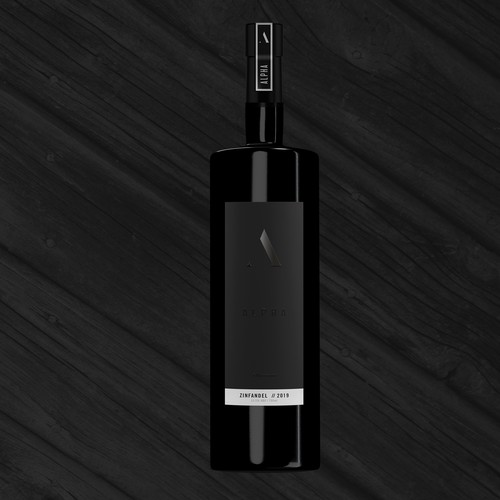 Designs | Modern Industrial High End Wine Label | Product label contest