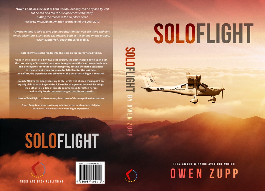 Solo Flight. Design an awesome book cover that captures the adventure ...