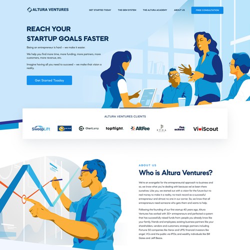 Designs | Altura.com Website Redesign | Web page design contest