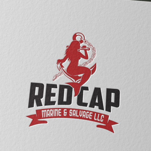 Red Cap Marine & Salvage needs a logo | Logo design contest