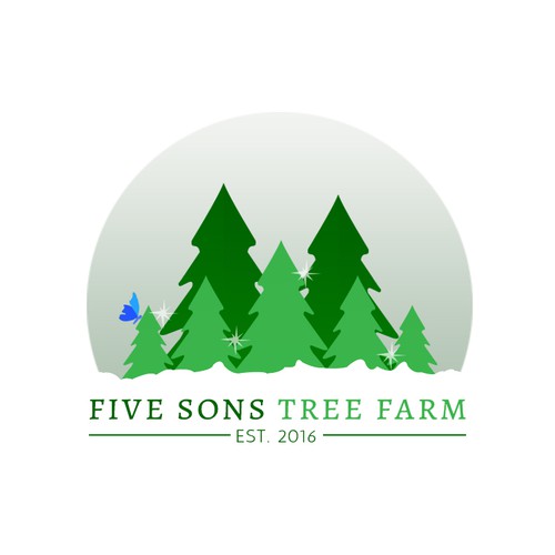 Creative design for a new Christmas Tree Farm | Logo design contest