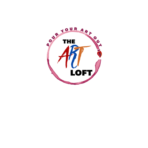 Paint and sip type-art studio looking for a new logo! | Logo design contest