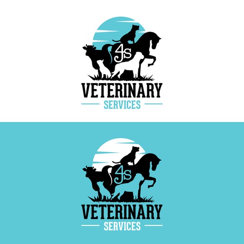 Designs | Mixed animal veterinarian logo | Logo design contest