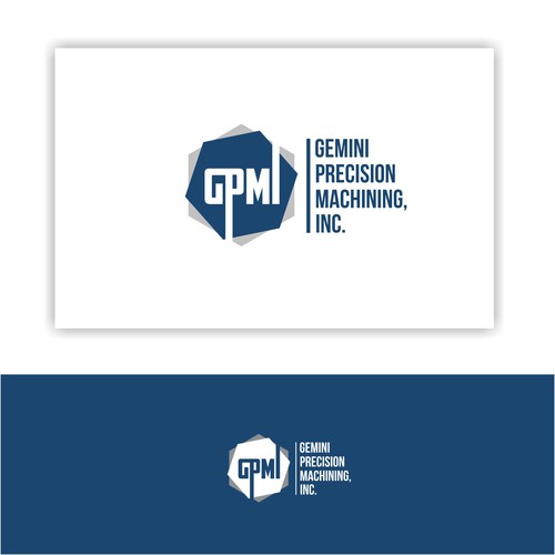 Create a logo for Gemini Precision Machining, Inc. | Logo design contest