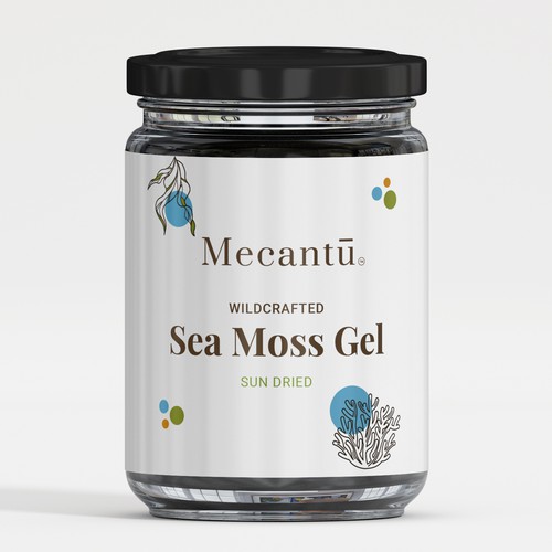 Designs | Elegant design for sea moss gel label | Product label contest