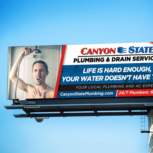 Designs | Fun Billboard Project For Plumbing Company! ~ Get Creative ...
