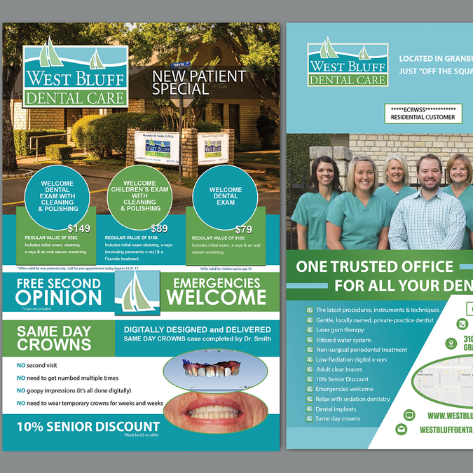 2017 Mailers | Postcard, flyer or print contest