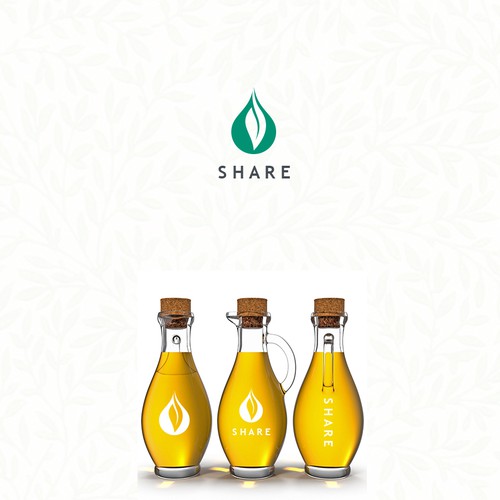 Create a bright, organic and colorful logo for our SHARE essential oils ...