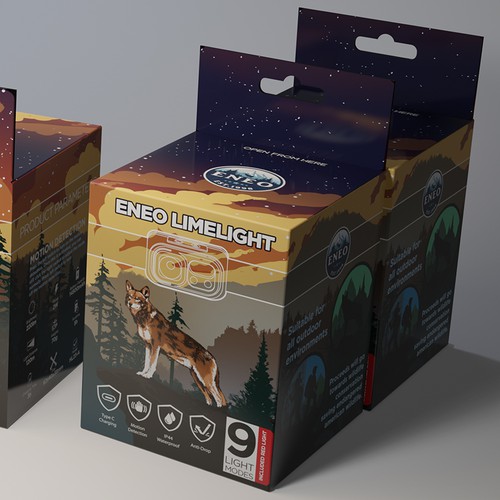 Designs | Design the packaging a outdoor headlamp where proceeds are ...