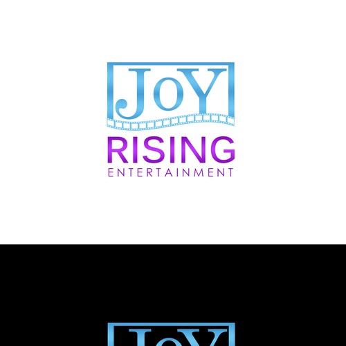 design an illustration that focus around the word JOY with RISING ...