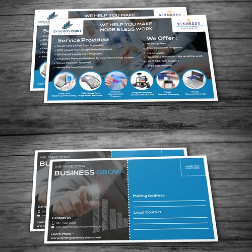 Create an attention getting flyer for Synergy Point Systems & Update ...