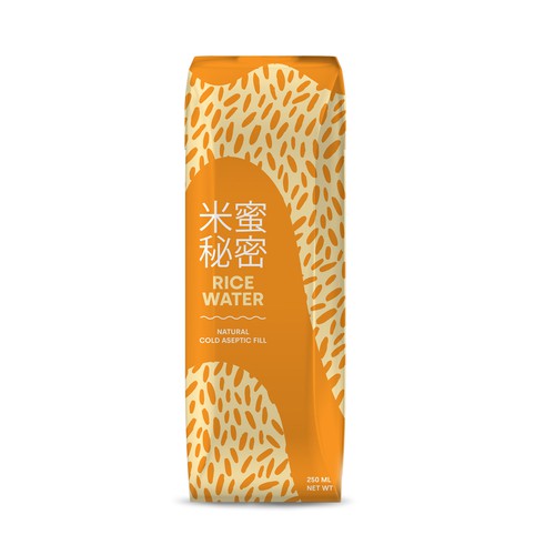 Designs | Rice water drink, beverage carton | Product packaging contest