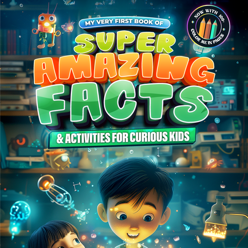 Designs | A Vibrant & Fun Book Cover for title "My Very First Book of ...